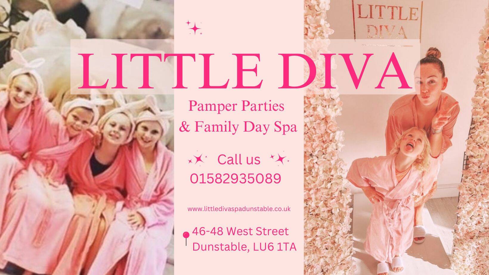 Ultimate Children's Spa and Pamper party Venue in Dunstable | Little Diva spa Bedfordshire